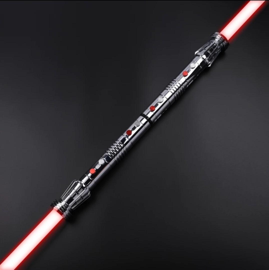 Darth Maul V2 Lightsaber smooth swing star wars, Hobbies & Toys, Toys ...