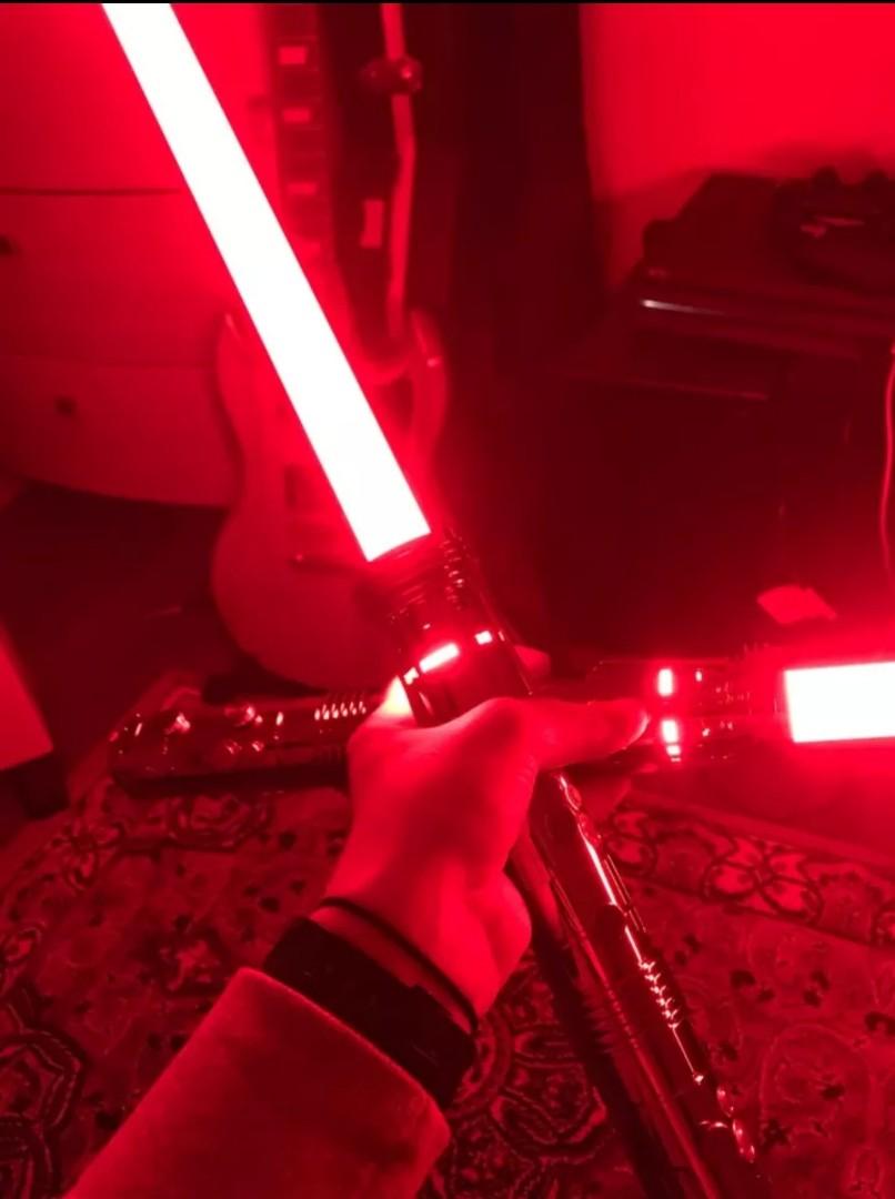 Darth Maul V2 Lightsaber smooth swing star wars, Hobbies & Toys, Toys ...