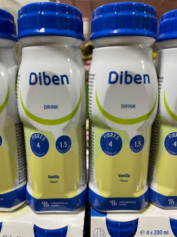 Diben Drink 1.5kcal. Vanilla, Health & Nutrition, Health Supplements ...