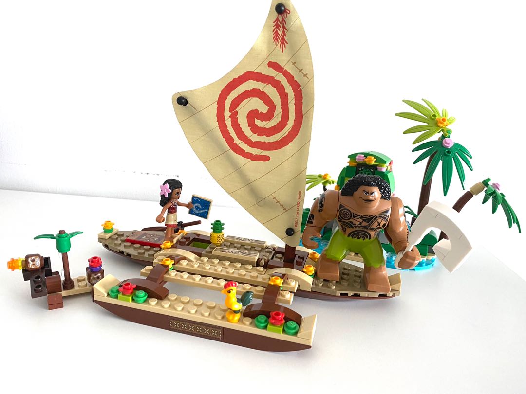 Disney Princess Moana Lego, 興趣及遊戲, 玩具 & 遊戲類 - Carousell