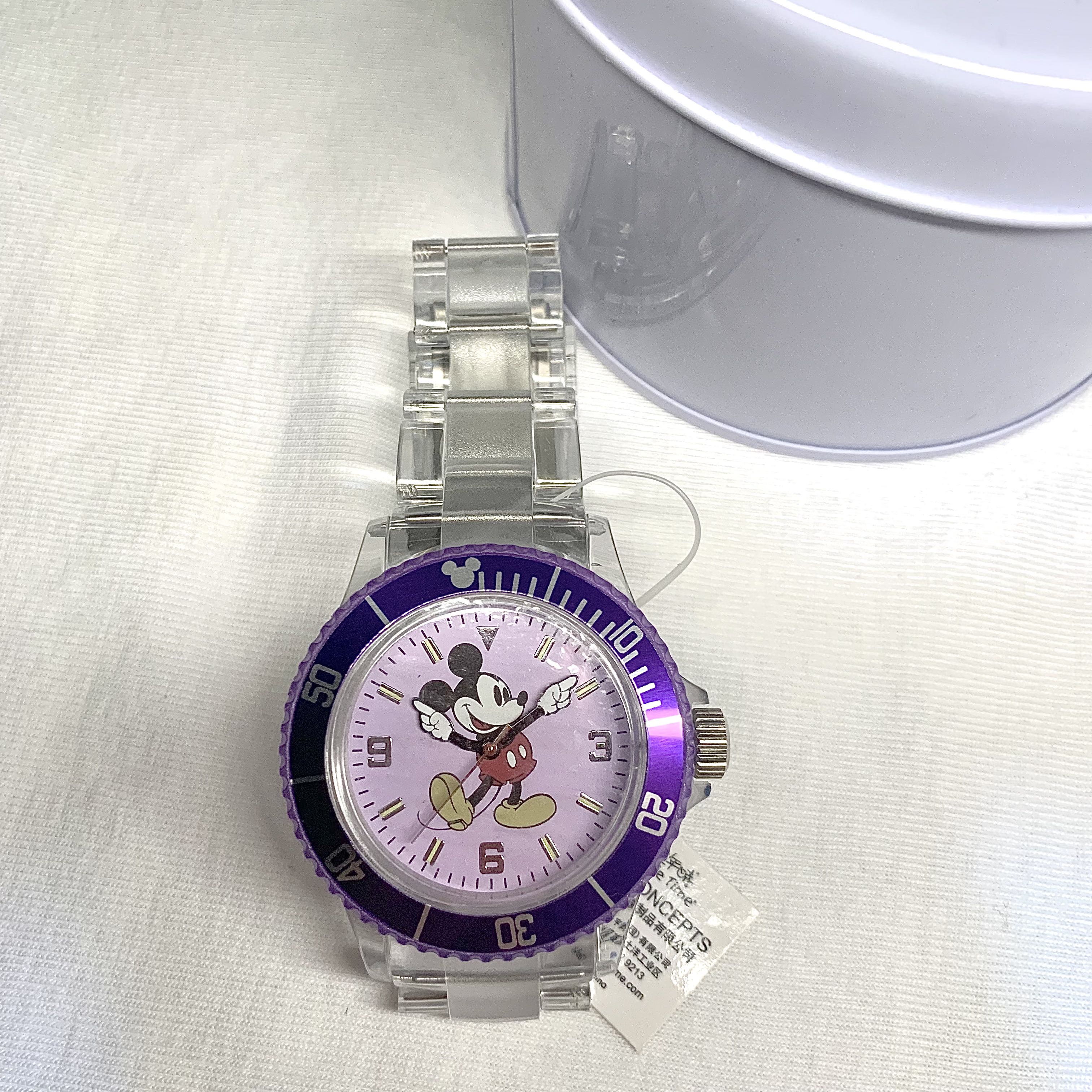 Disney x Daiso Analog Mickey Mouse Watch, Women's Fashion, Watches ...