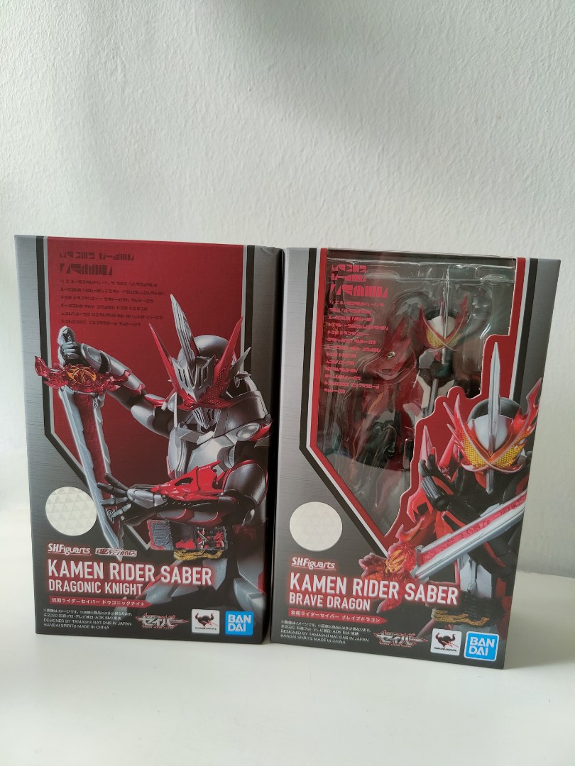 kamen rider saber Dragon Knight & brave dragon, Hobbies & Toys, Toys ...
