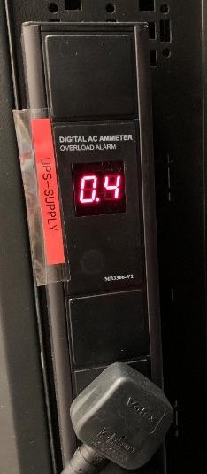 Emerson PDU with digital amp meter and 12 outlet, Computers & Tech ...