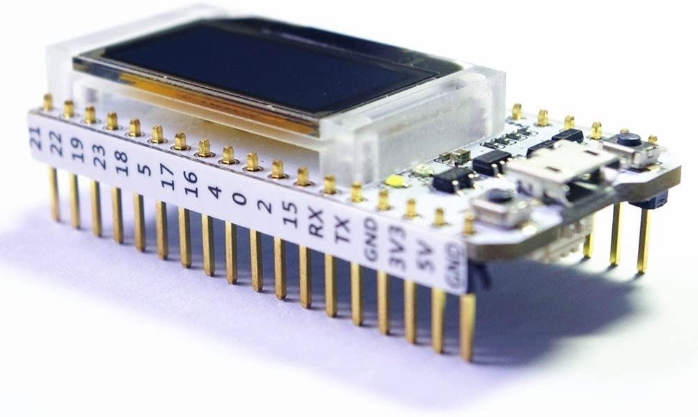F142 Esp32 Development Board Wifi With 096 Inch Oled Display Wifi Kit32 Arduino Compatible 