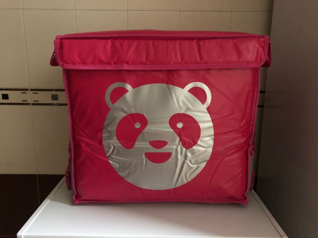 Foodpanda Motorcycle Delivery Bag, Motorcycles, Motorcycle Accessories ...