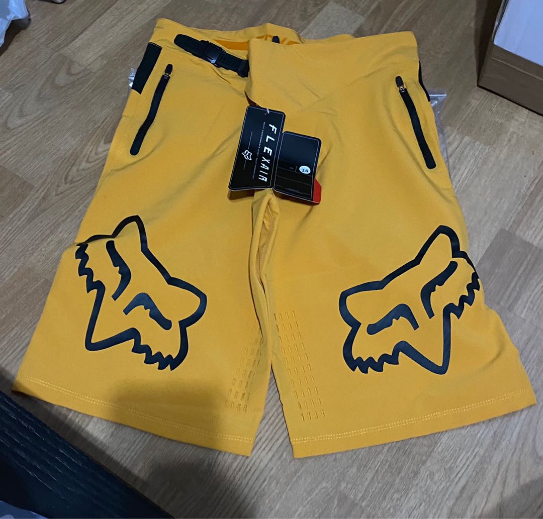 FOX MTB SHORTS, Men's Fashion, Bottoms, Shorts on Carousell