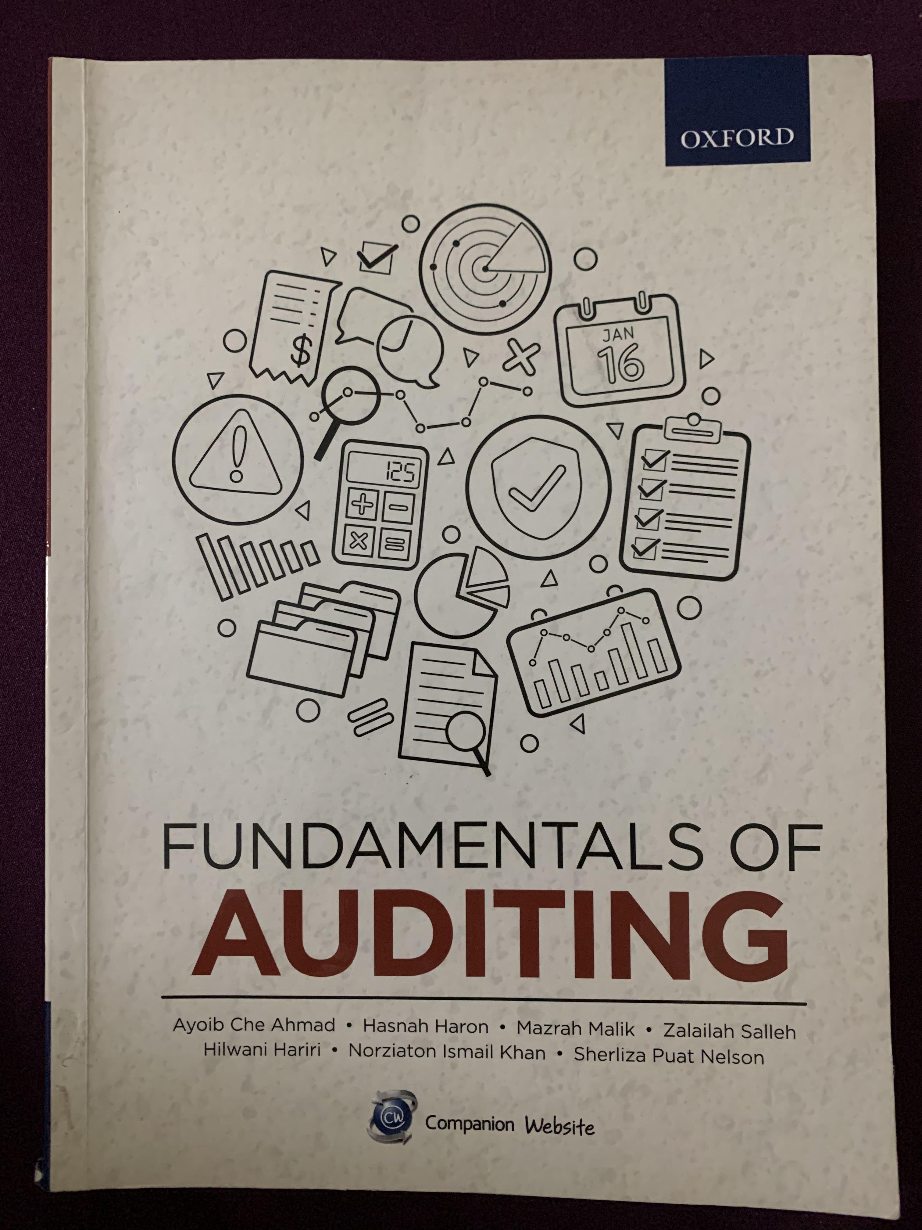 Fundamentals of Auditing, Hobbies & Toys, Books & Magazines, Textbooks ... Fundamentals of Auditing, Hobbies & Toys, Books & Magazines, Textbooks ...