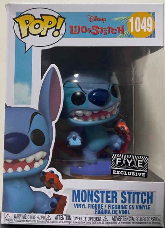 Funko Pop Disney : Lilo & Stitch - Monster Stitch (1049)(FYE), Hobbies ...