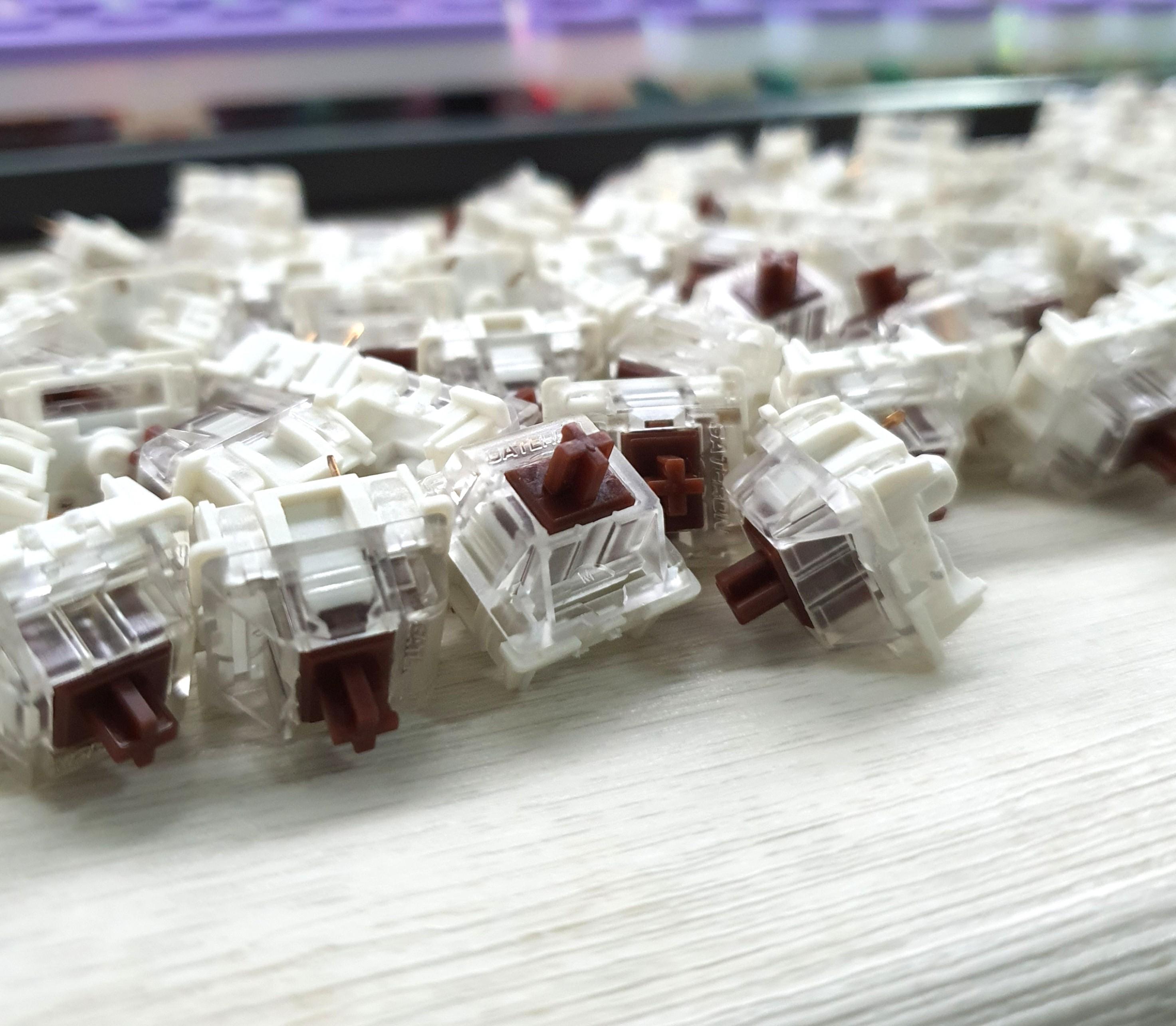 Gateron Brown mechanical keyboard switches (87 pcs), Computers & Tech ...