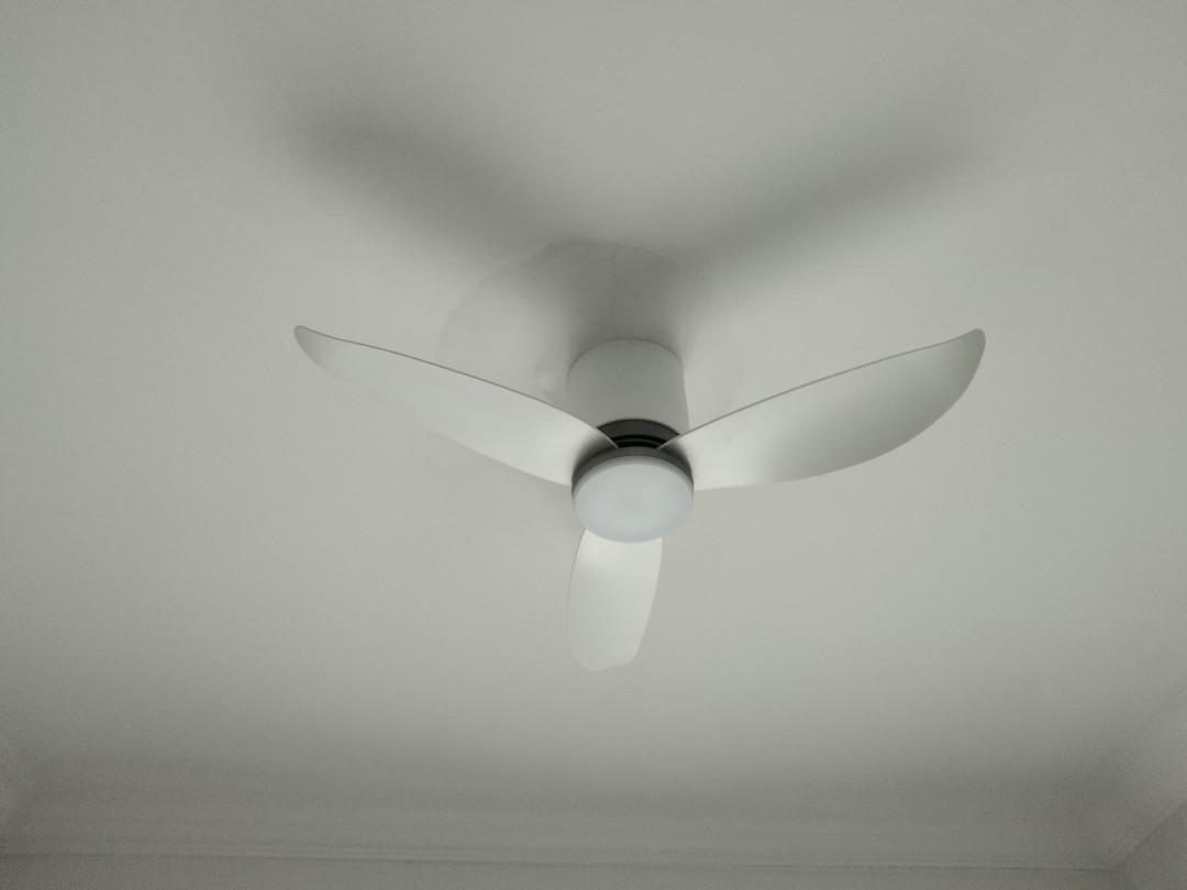 PO Gust Ceiling Fan 38 inch, Furniture & Home Living, Lighting & Fans ...
