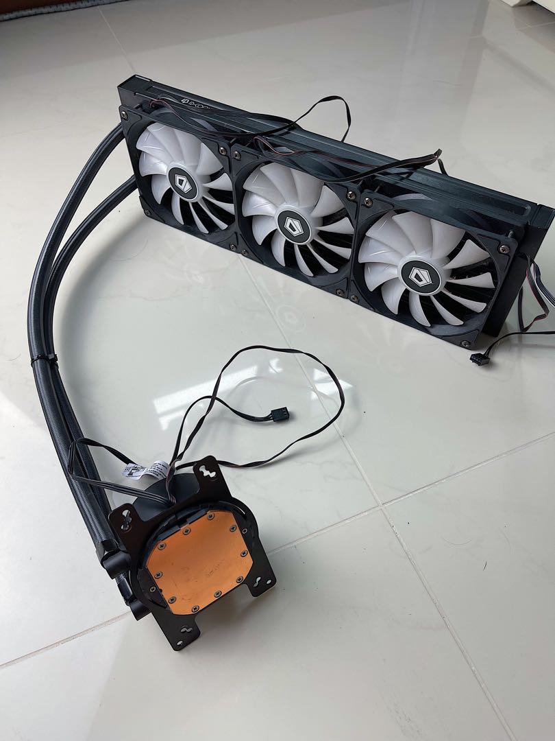 (Warranty) ID Cooling Auraflow X 360 AIO RGB, Computers & Tech, Parts ...