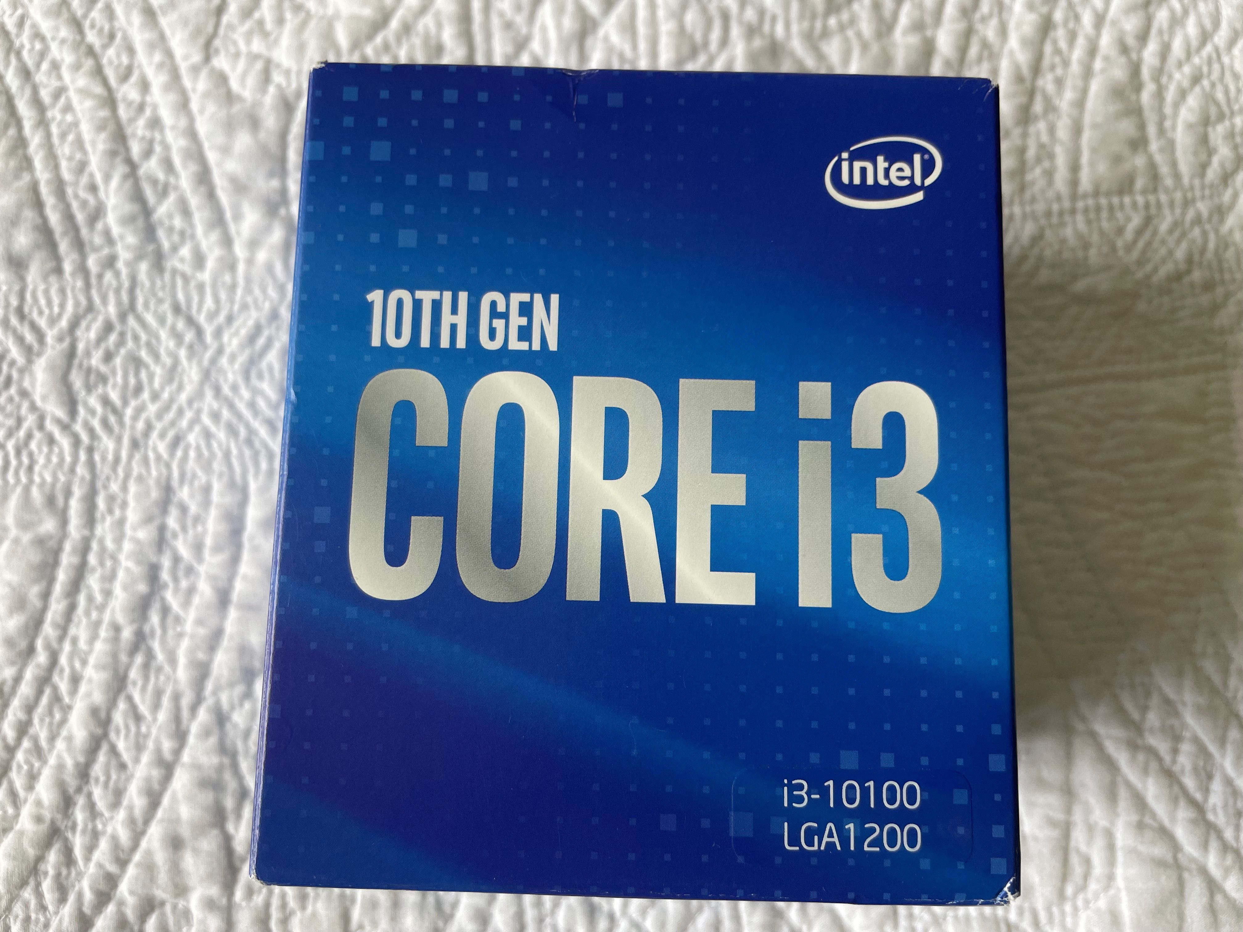 Intel Core i3 10100 10th gen lga 1200 CPU, Computers & Tech, Parts ...