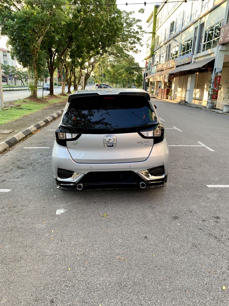 J style spoiler for myvi mg3, Auto Accessories on Carousell