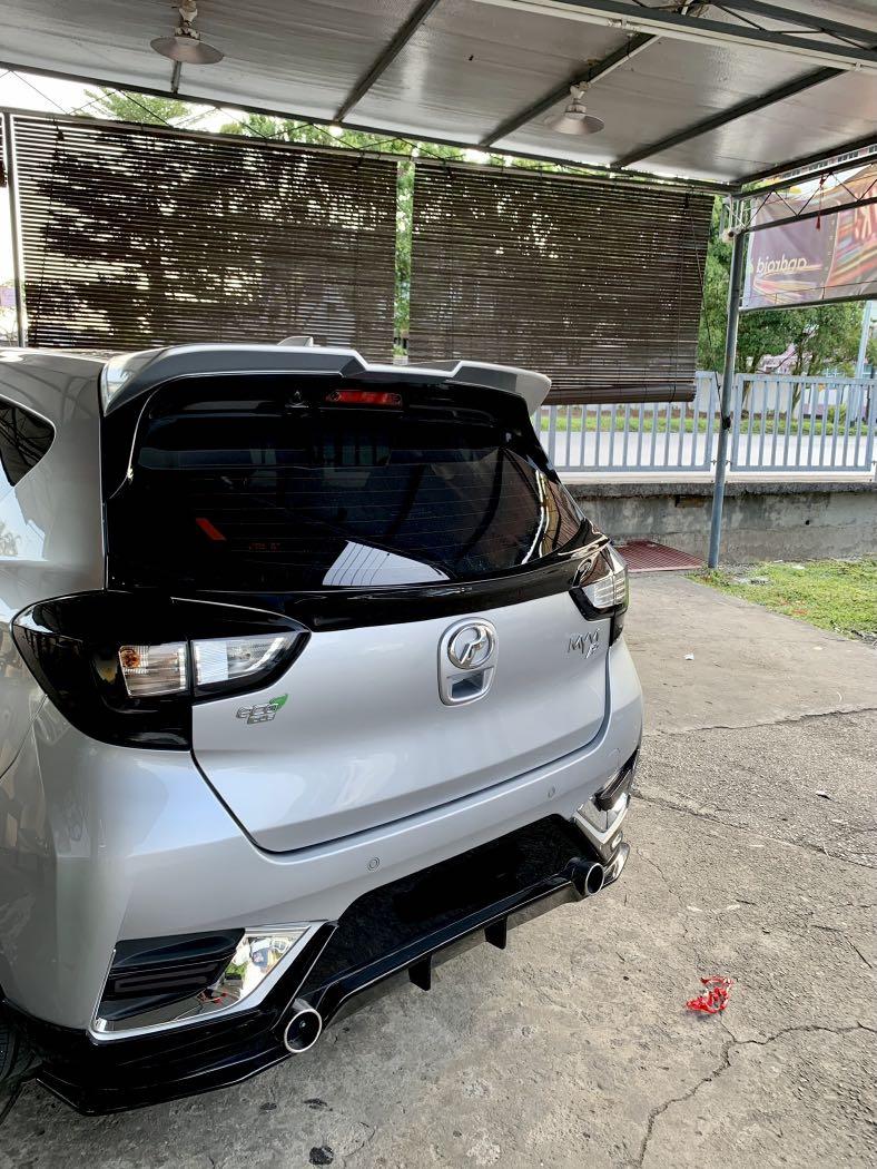 J style spoiler for myvi mg3, Auto Accessories on Carousell