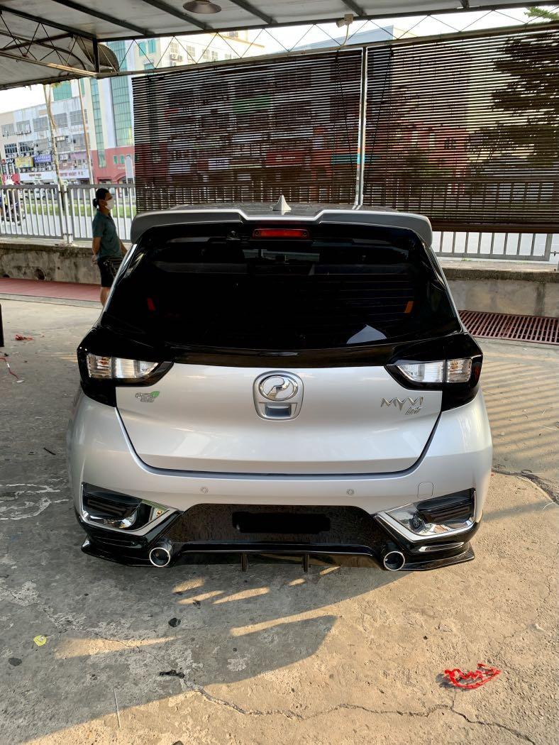 J style spoiler for myvi mg3, Auto Accessories on Carousell