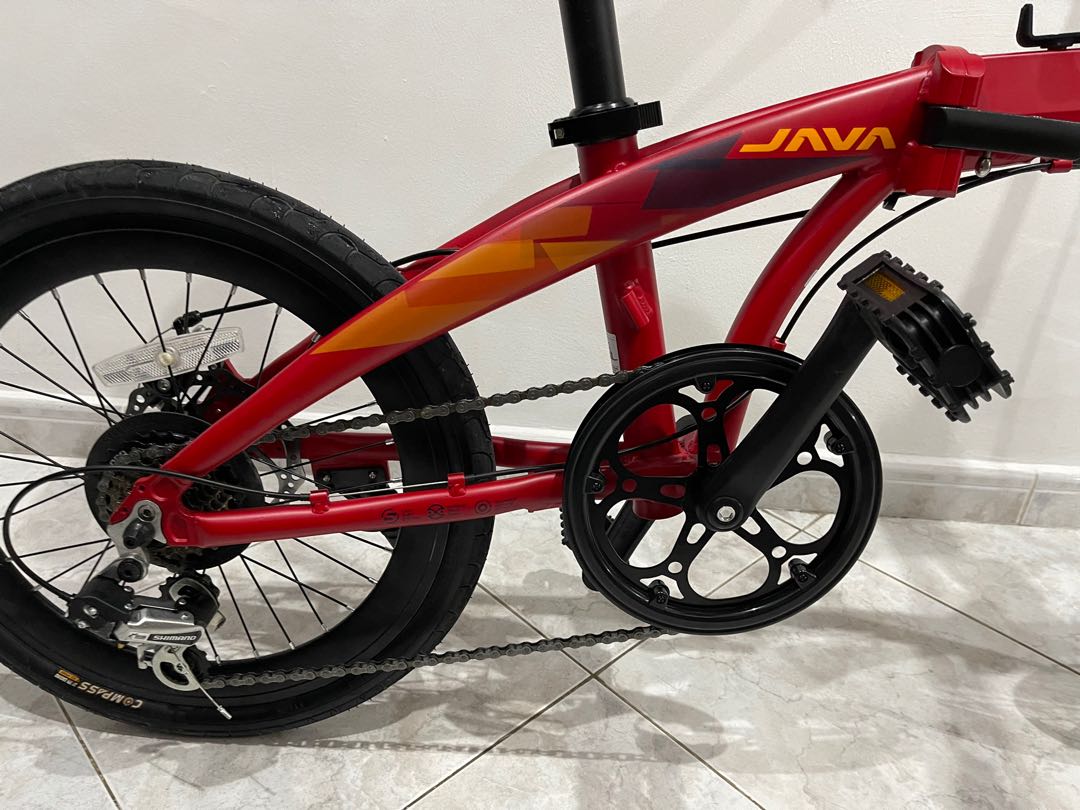 Java Zelo 20 inch folding bike, Sports Equipment, Bicycles & Parts ...