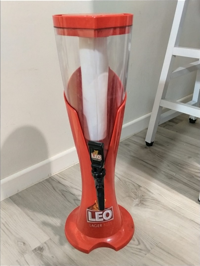 leo beer tower water dispenser, Furniture & Home Living, Kitchenware ...