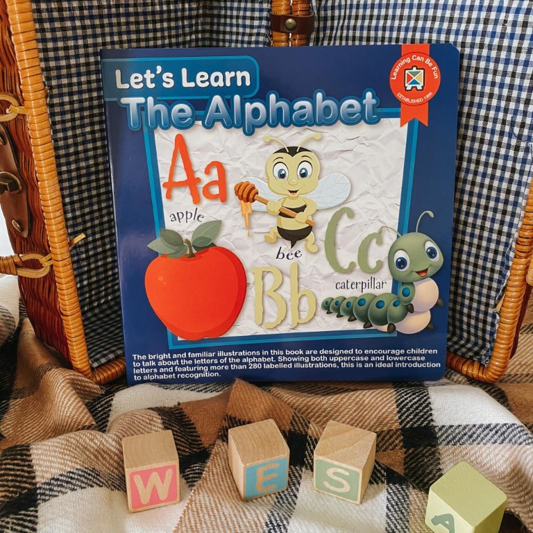 Let's Learn Alphabet Board Book, Hobbies & Toys, Books & Magazines ...