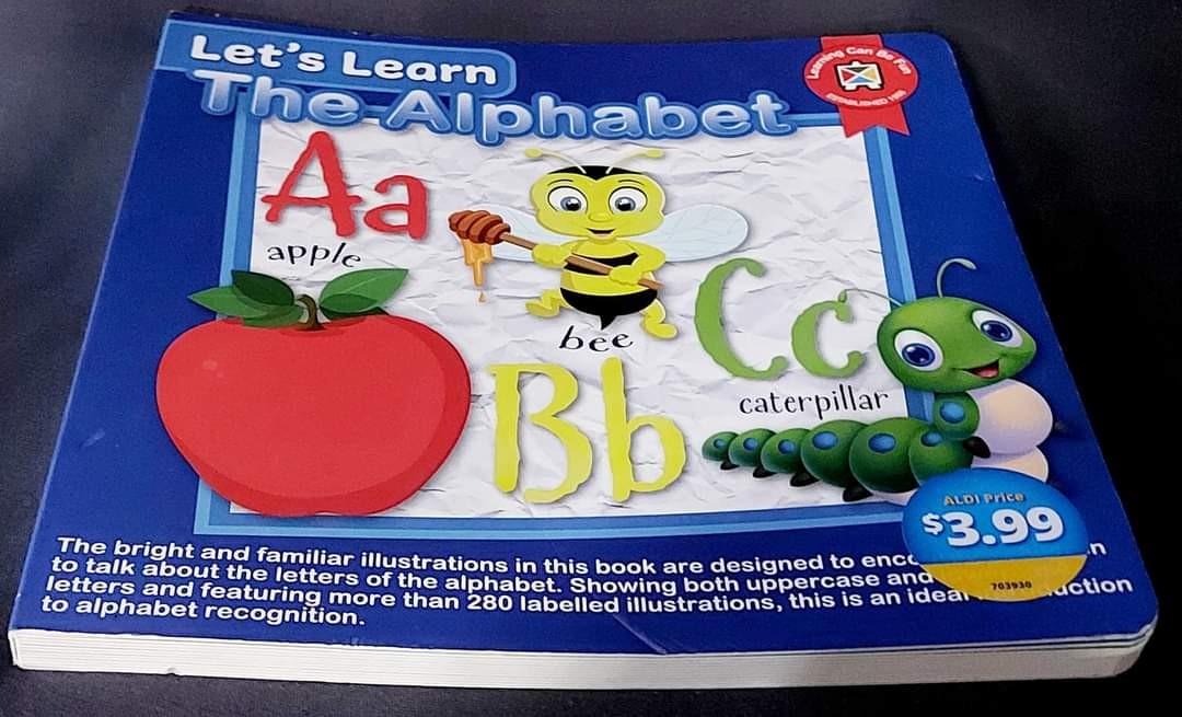 Let's Learn Alphabet Book (as-is), Hobbies & Toys, Books & Magazines ...