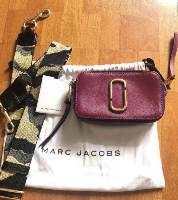 Marc Jacobs Snapshot original, Barang Mewah, Tas & Dompet di Carousell