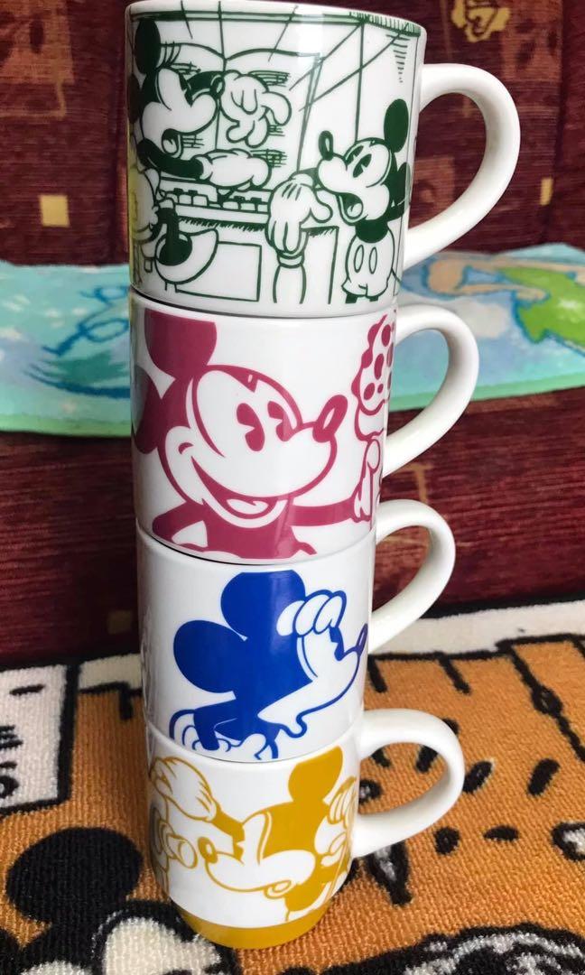 MICKEY MOUSE STACKING MUG-VINTAGE DESIGN, Furniture & Home Living ...