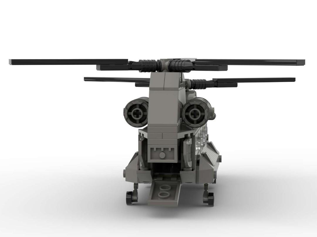 RSAF Mini Chinook CH-47 lego compatible helicopter, Hobbies & Toys ...
