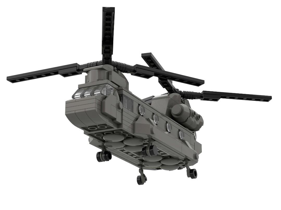 RSAF Mini Chinook CH-47 lego compatible helicopter, Hobbies & Toys ...