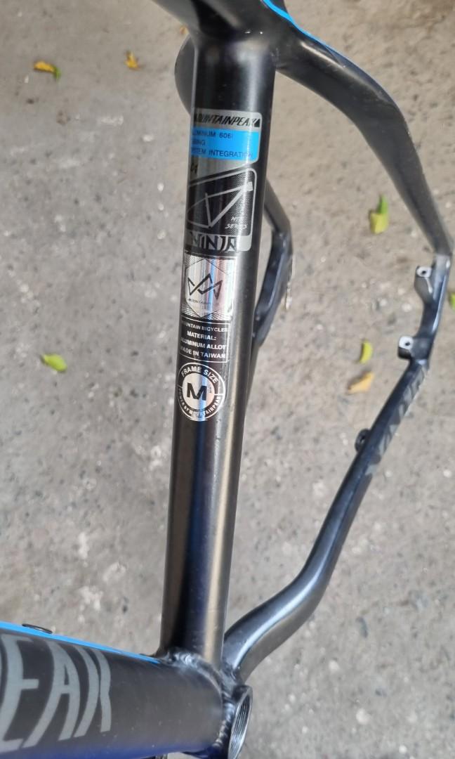 Mtp ninja frame, Sports Equipment, Bicycles & Parts, Bicycles on Carousell