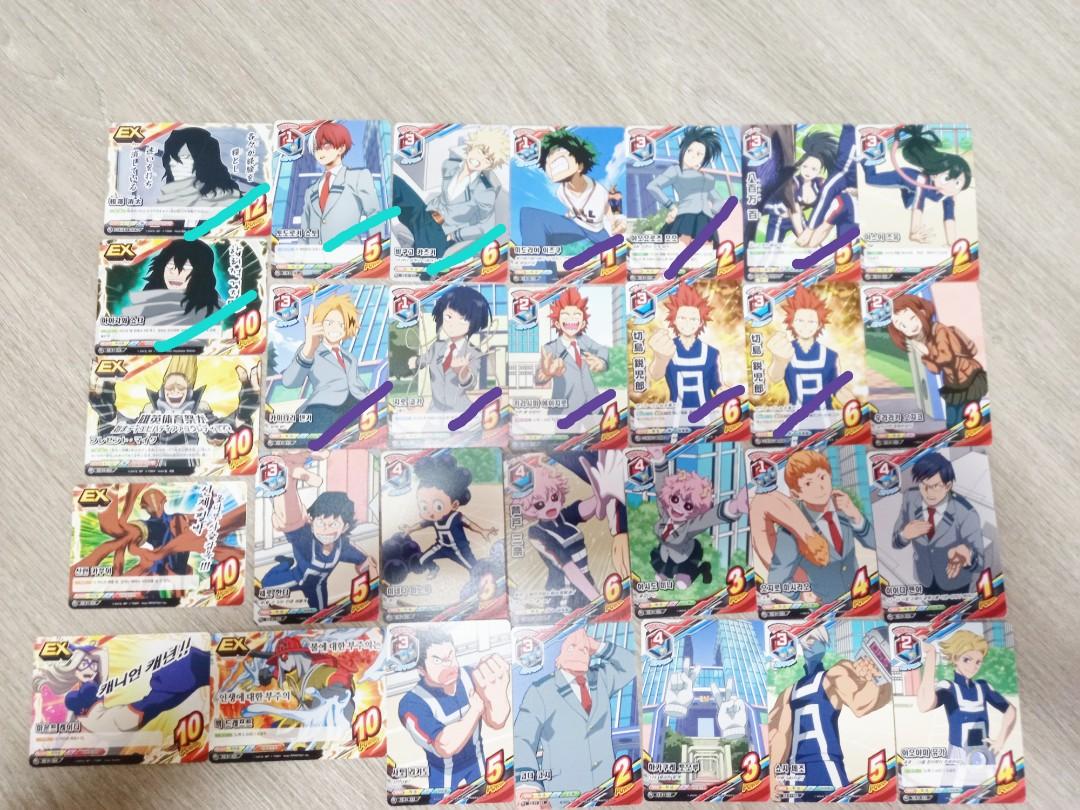 My hero academia mha bnha tag cards bakugo todoroki aizawa, Hobbies ...