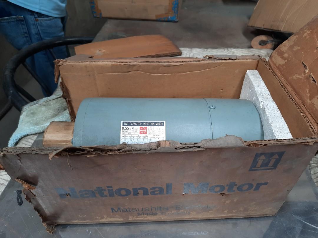 National Electric Motor 3/4hp, Commercial & Industrial, Industrial ...