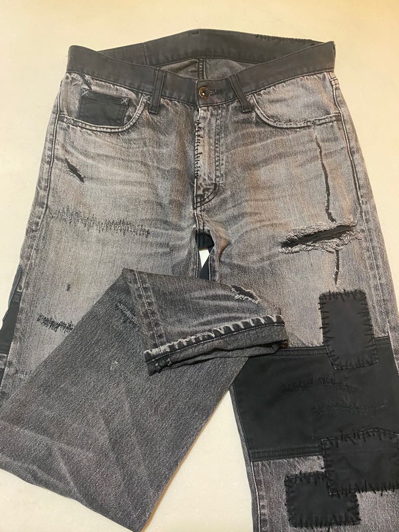 NEIGHBORHOOD BLACK ICON DENIM, Men's Fashion, Bottoms, Jeans on Carousell