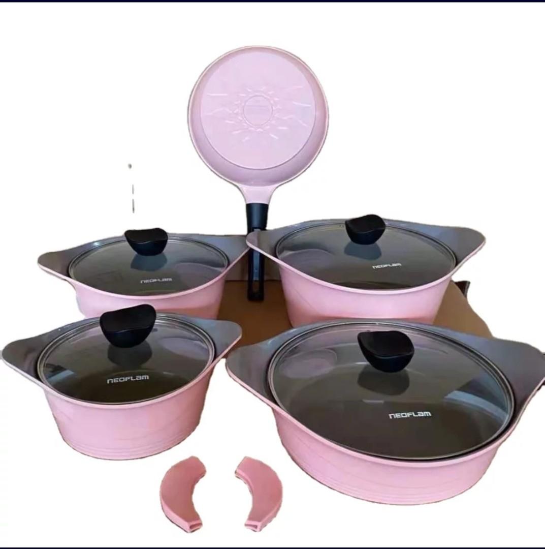 Neoflam Cooking set 11 piece, Furniture & Home Living, Kitchenware ...