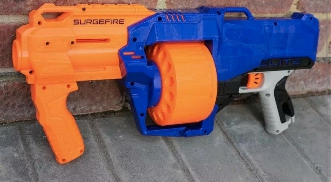 Nerf N-Strike Elite Surgefire / Surge fire, Hobbies & Toys, Toys ...