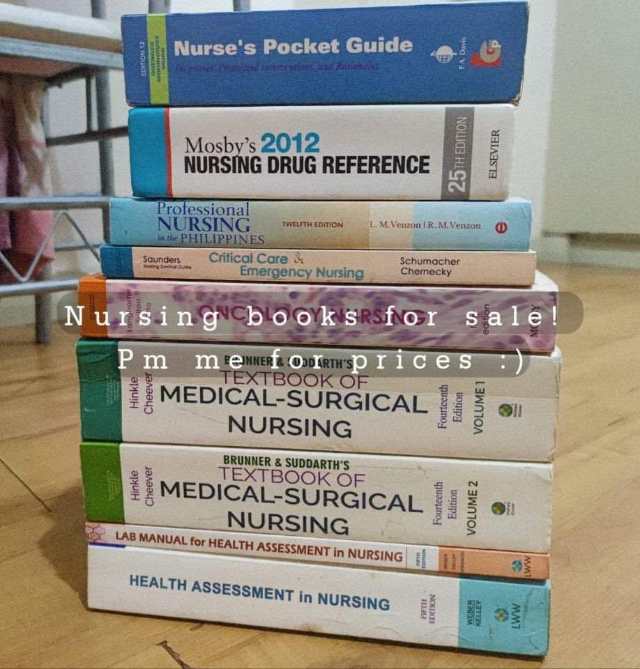 Nursing books, Hobbies & Toys, Books & Magazines, Textbooks on Carousell