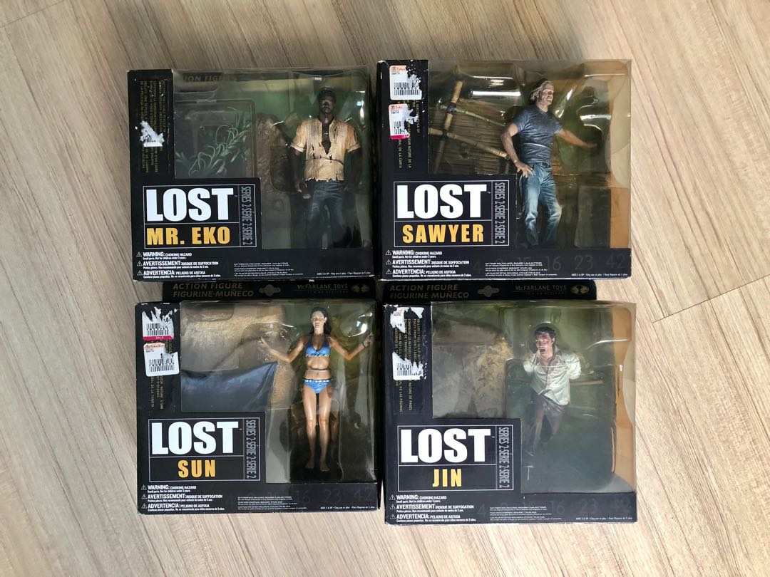 Official LOST McFarlane Figures Series 2 (Complete set), Hobbies & Toys ...