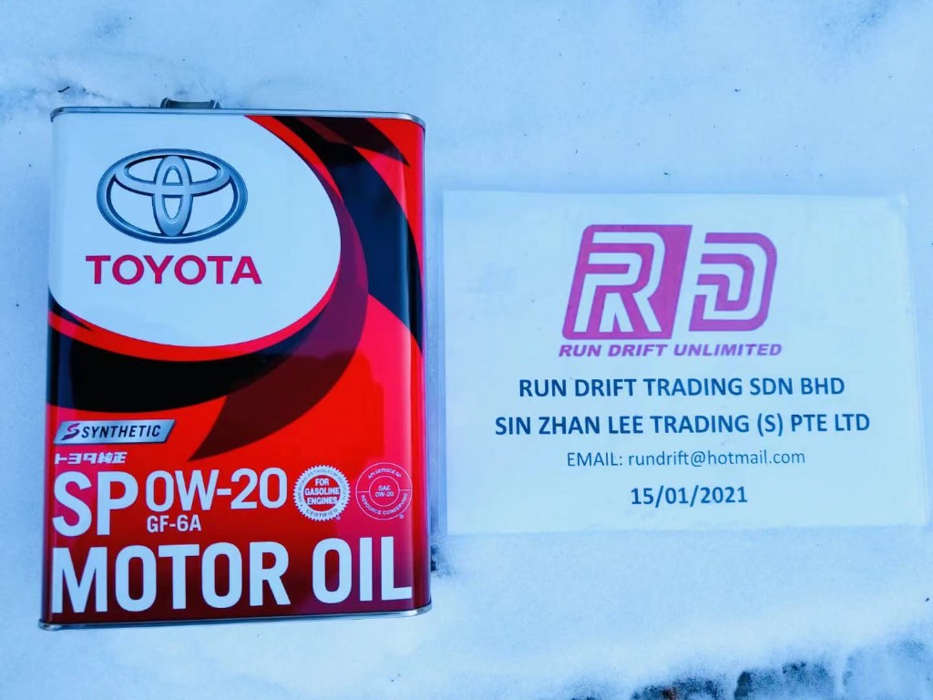 Origin Japan Toyota Motor Oil 0W-20 / 5W-30 /10W-30 (4L), Car ...