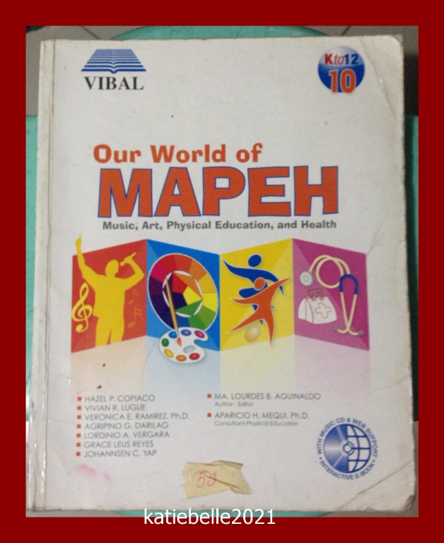 Our World of MAPEH 10, Hobbies & Toys, Books & Magazines, Textbooks on ...