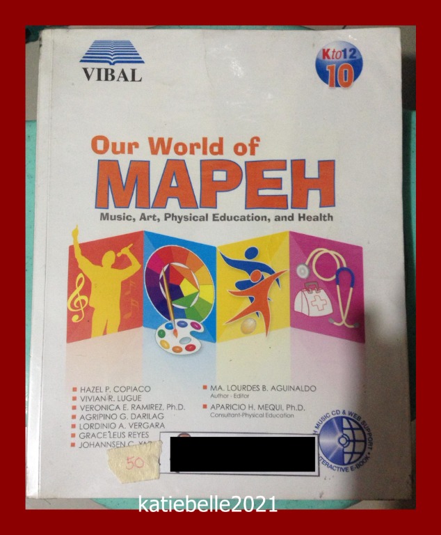 Our World of MAPEH 10, Hobbies & Toys, Books & Magazines, Textbooks on ...