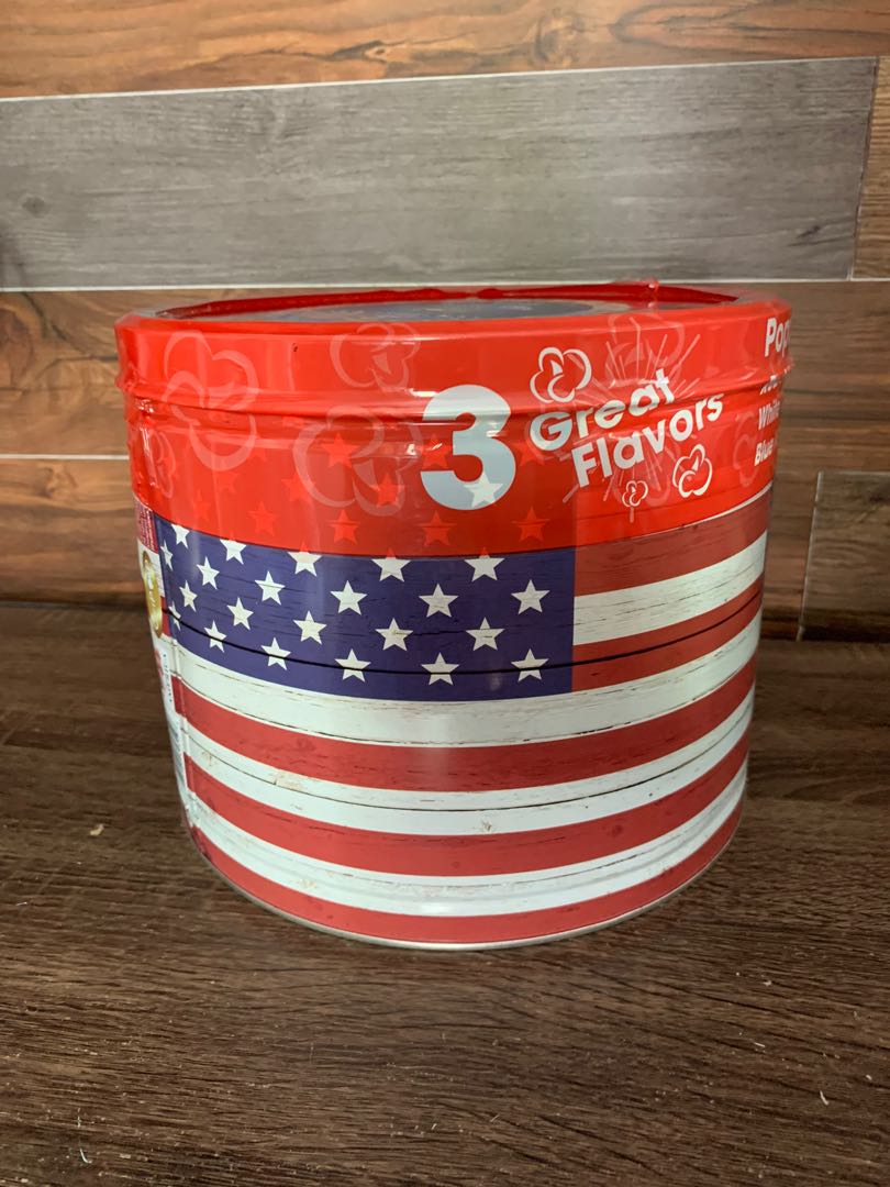 POPCORN - 3 flavors in 1 huge can, Food & Drinks, Packaged & Instant ...