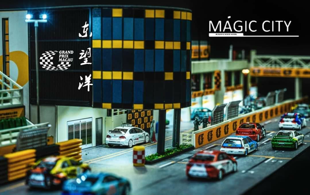 Pre-order 預訂 Magic City 1:64 Macau Guia Circuit GP dioramas #1/2/3/4 ...