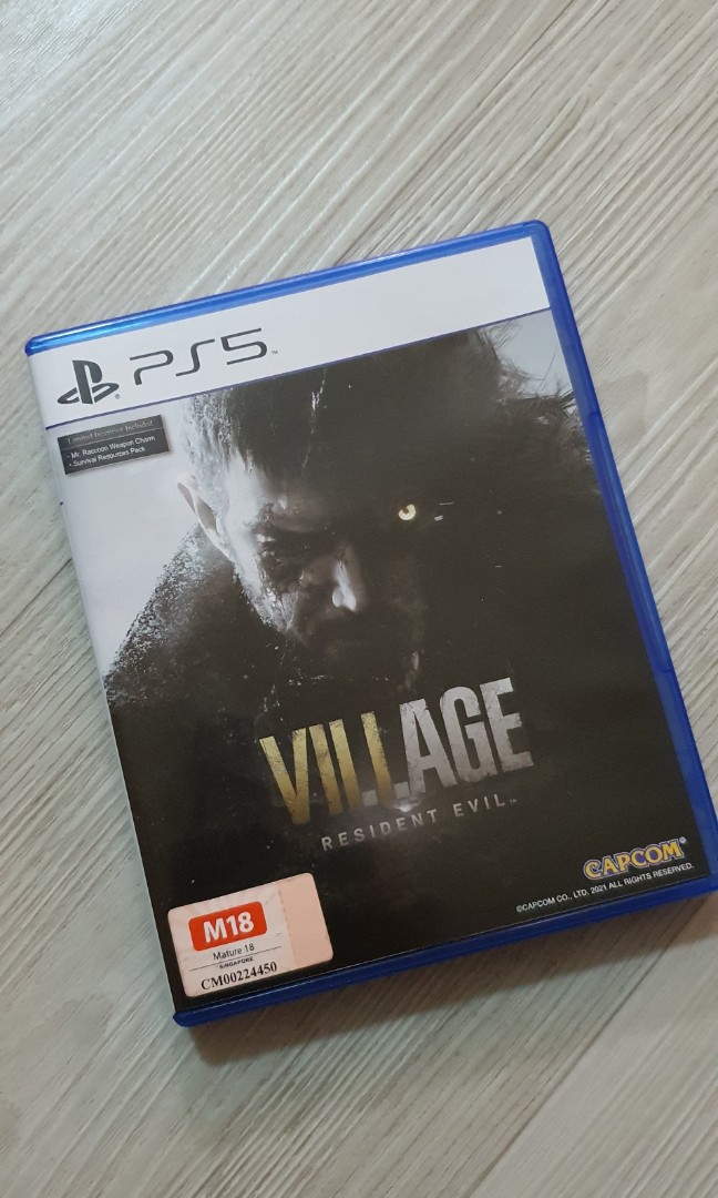 PS5 PLAYSTATION 5 RE8 RESIDENT EVIL VILLAGE, Video Gaming, Video Games ...