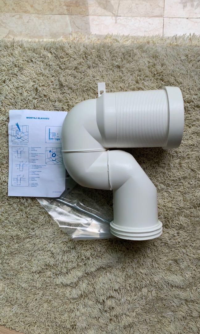 RAK P to S Trap Conversion Bend, WC Connector Collar, Furniture & Home ...