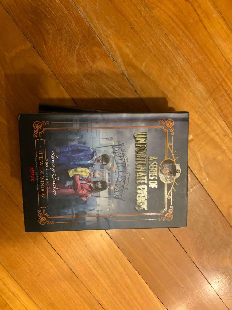 Hardcover Series of Unfortunate Events Books 1-3, Hobbies & Toys, Books ...