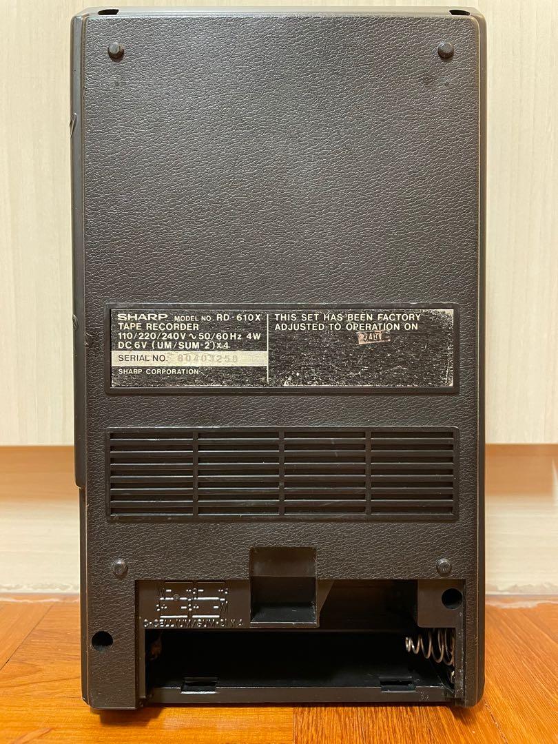 Sharp Cassette Recorder, Audio, Portable Music Players on Carousell