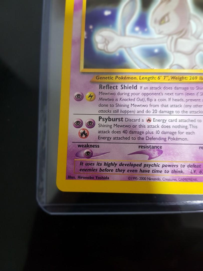 Shining Mewtwo Neo Destiny Pokemon TCG, Hobbies & Toys, Toys & Games on ...