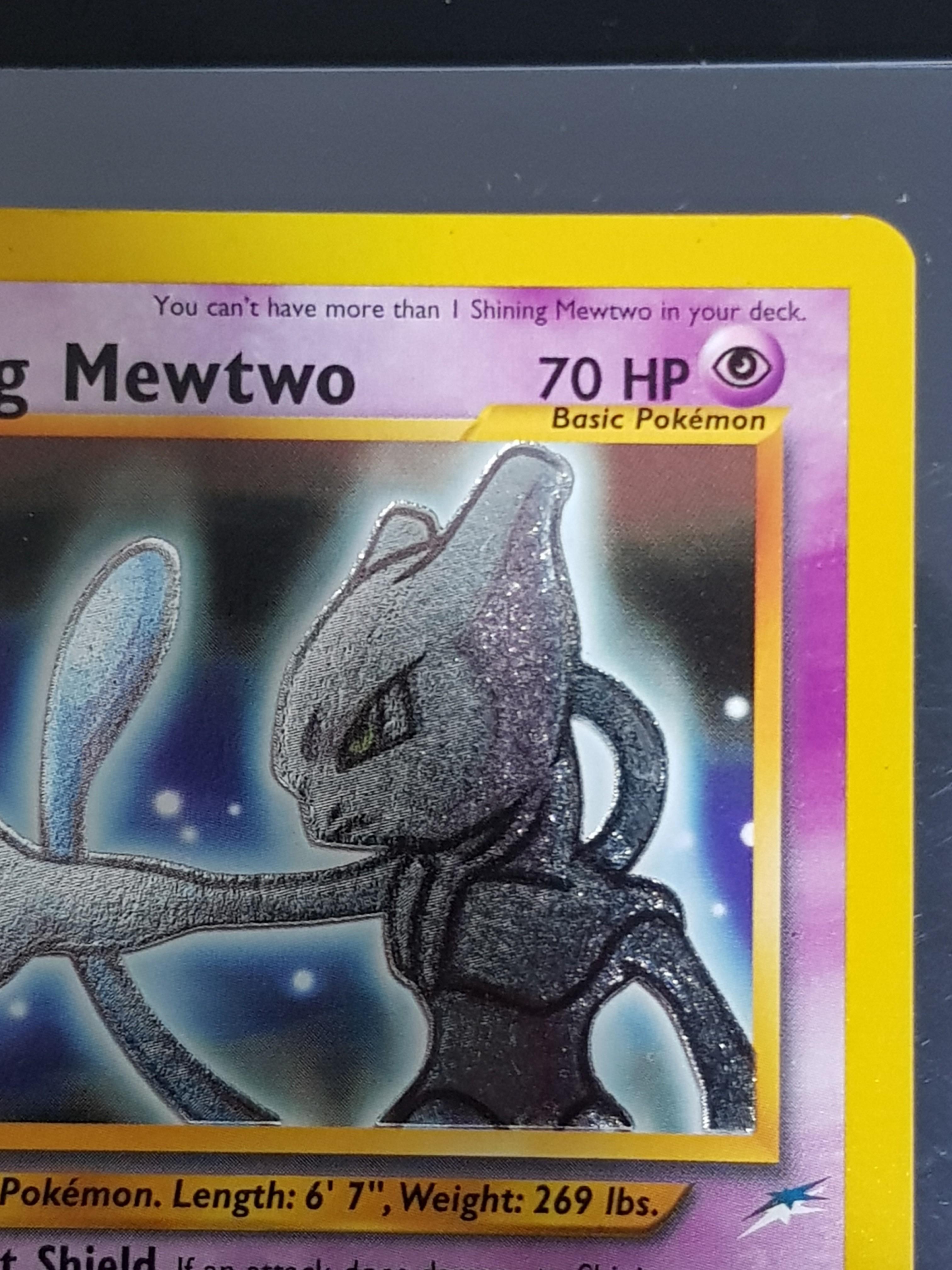 Shining Mewtwo Neo Destiny Pokemon TCG, Hobbies & Toys, Toys & Games on ...
