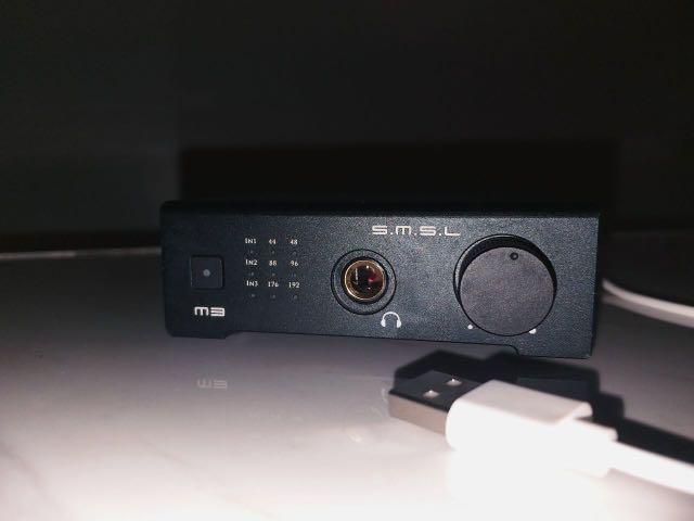 SMSL M3 DAC/Amp, Audio, Portable Audio Accessories on Carousell