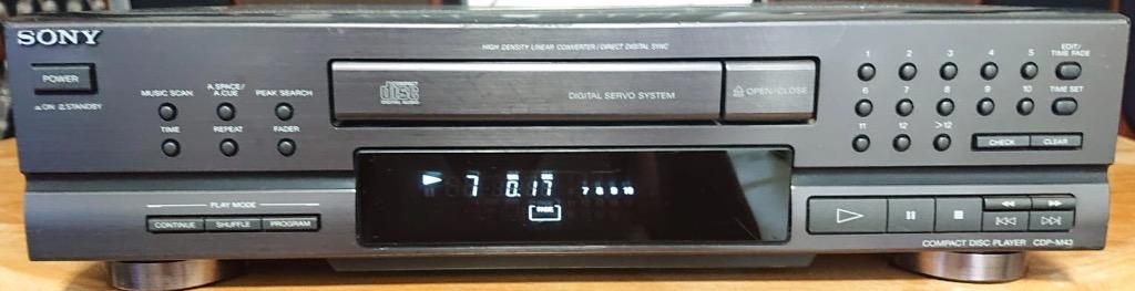 SONY CD Player CDP-M43, 音響器材, 音樂播放裝置 MP3及CD Player - Carousell