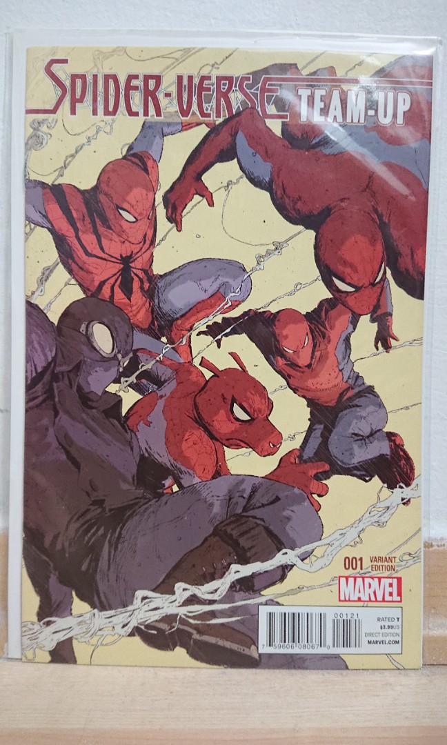 Spider-Verse Team-Up #1 Variant, Hobbies & Toys, Books & Magazines ...