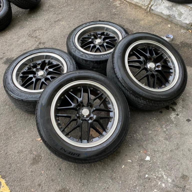 SS2 16 inch sport rim Persona tyre 70%, Auto Accessories on Carousell